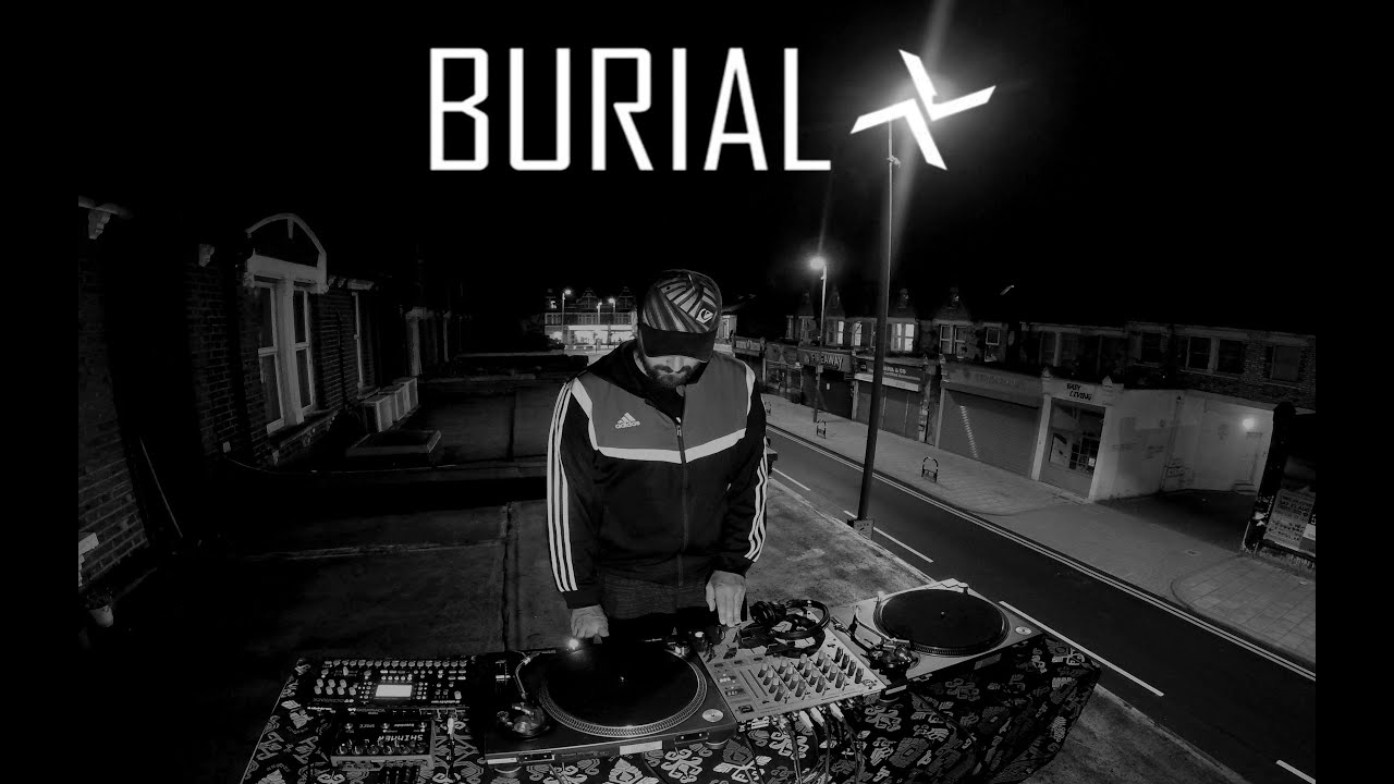 BURIAL Vinyl Mix - A Rooftop Lockdown DJ Set by Manson X - YouTube