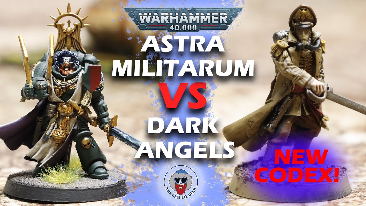 *NEW* IMPERIAL GUARD VS Dark Angels - Warhammer 40K Batrep - 2,000pts ...