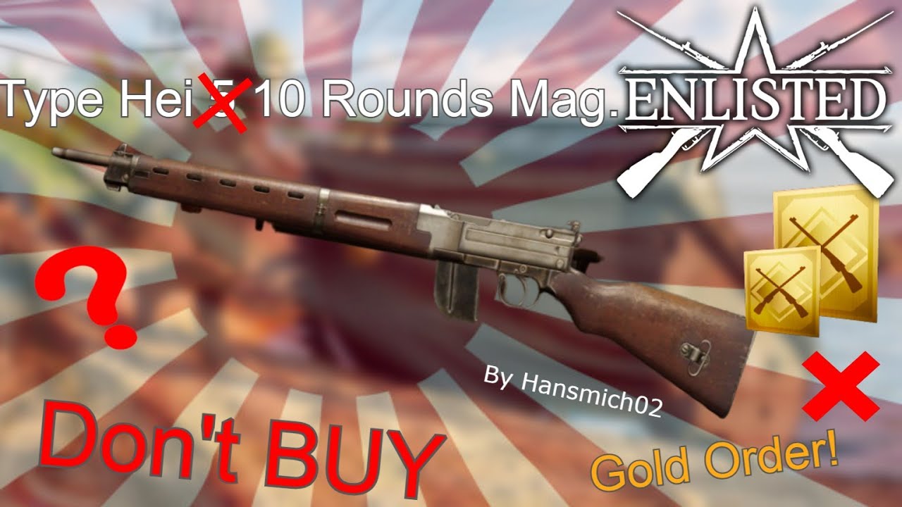 Type Hei Extended | Enlisted Weapon Review - YouTube