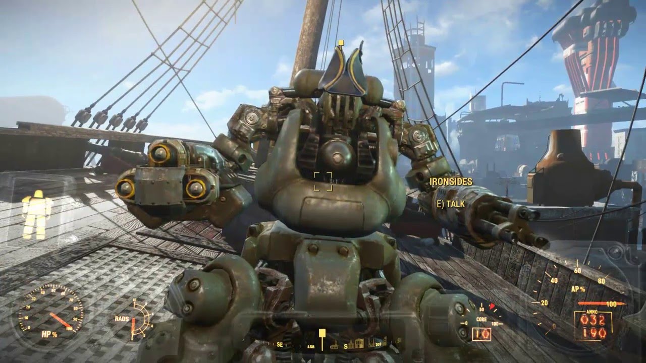 Fallout 4, episode 106, USS Constitution part 1 - YouTube