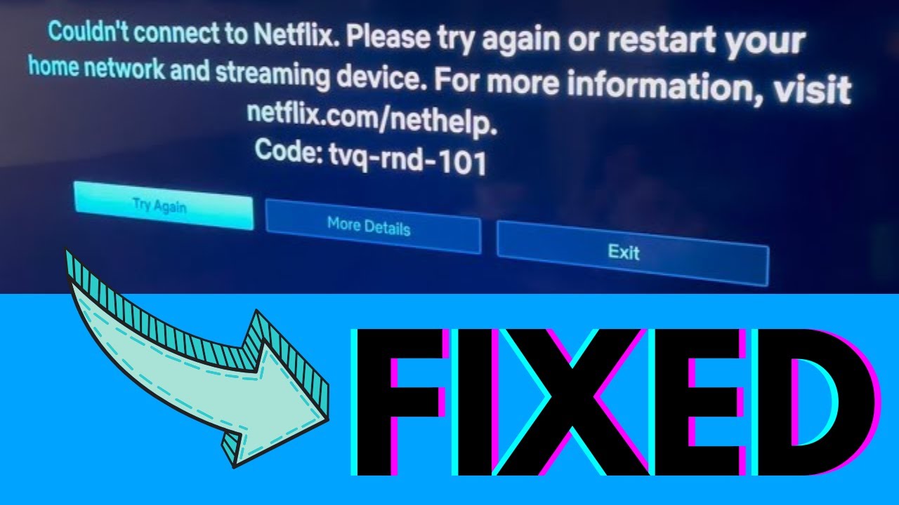 How To Connect Netflix To Internet Fast 💨 For Couldn't Connect To ...