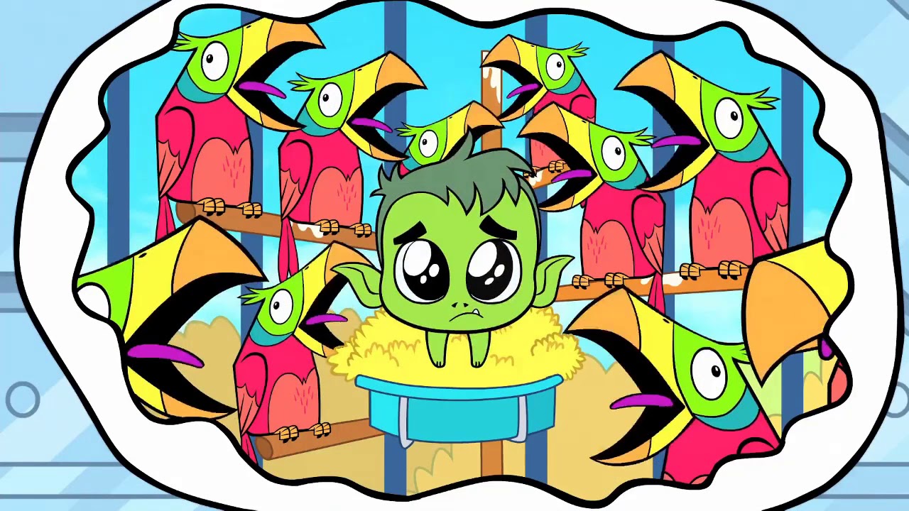 Teen Titans Go! Raven's father will visit the Titans - YouTube