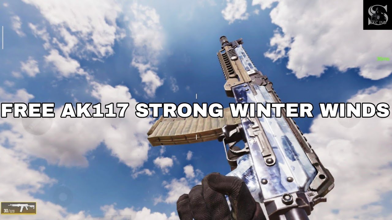 Free AK117 - Strong Winter Winds Showcase CODM | Free Skins COD MOBILE ...