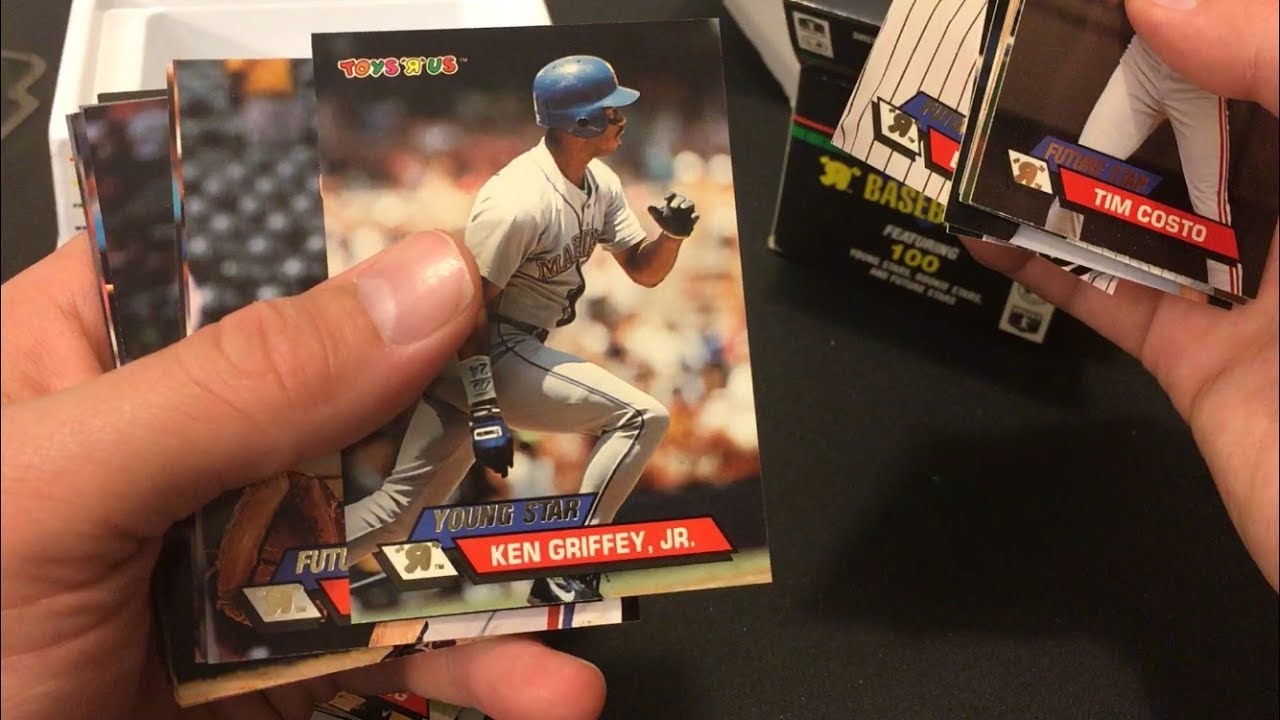 UNBOXING THE 1993 TOYS R US BASEBALL CARD SET - YouTube