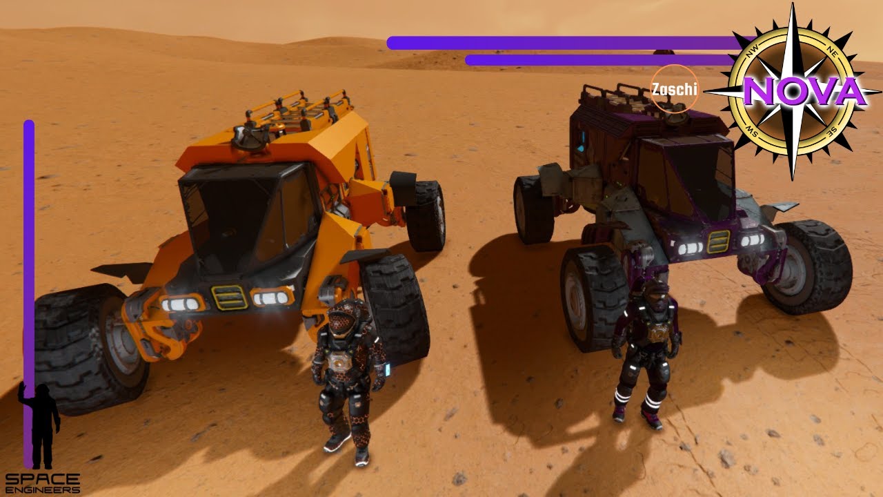 Space Engineers - Race from Mars Part 2 [feat. @Zaschi ] - YouTube