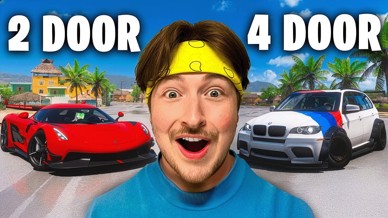 2 Door Cars vs 4 Door Cars! - Forza Horizon 5 - YouTube