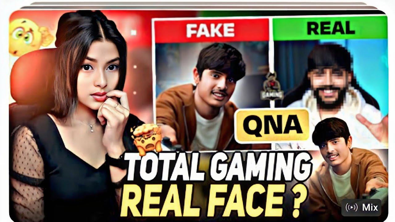 AJJUBHAI REAL FACE REVEAL | Q&A | TOTAL GAMING #totalgaming # ...