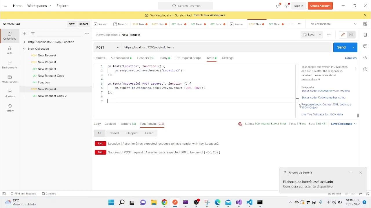 Como probar una Web API con Postman - YouTube