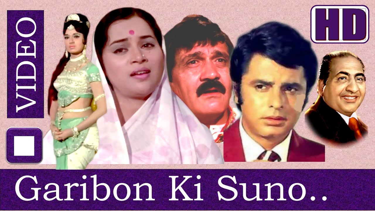 Garibon Ki Suno... (HD-Digital) Mohd. Rafi, Asha & Chorus Music Ravi ...