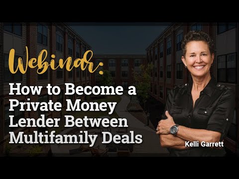 How to Become a Private Money Lender Between Multifamily Deals with ...