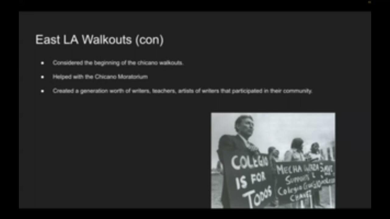 East La Walkout - YouTube