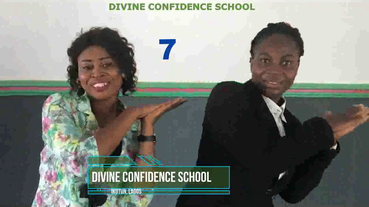counting 1 20 | DIVINE CONFIDENCE SCHOOL IKOTUN - YouTube
