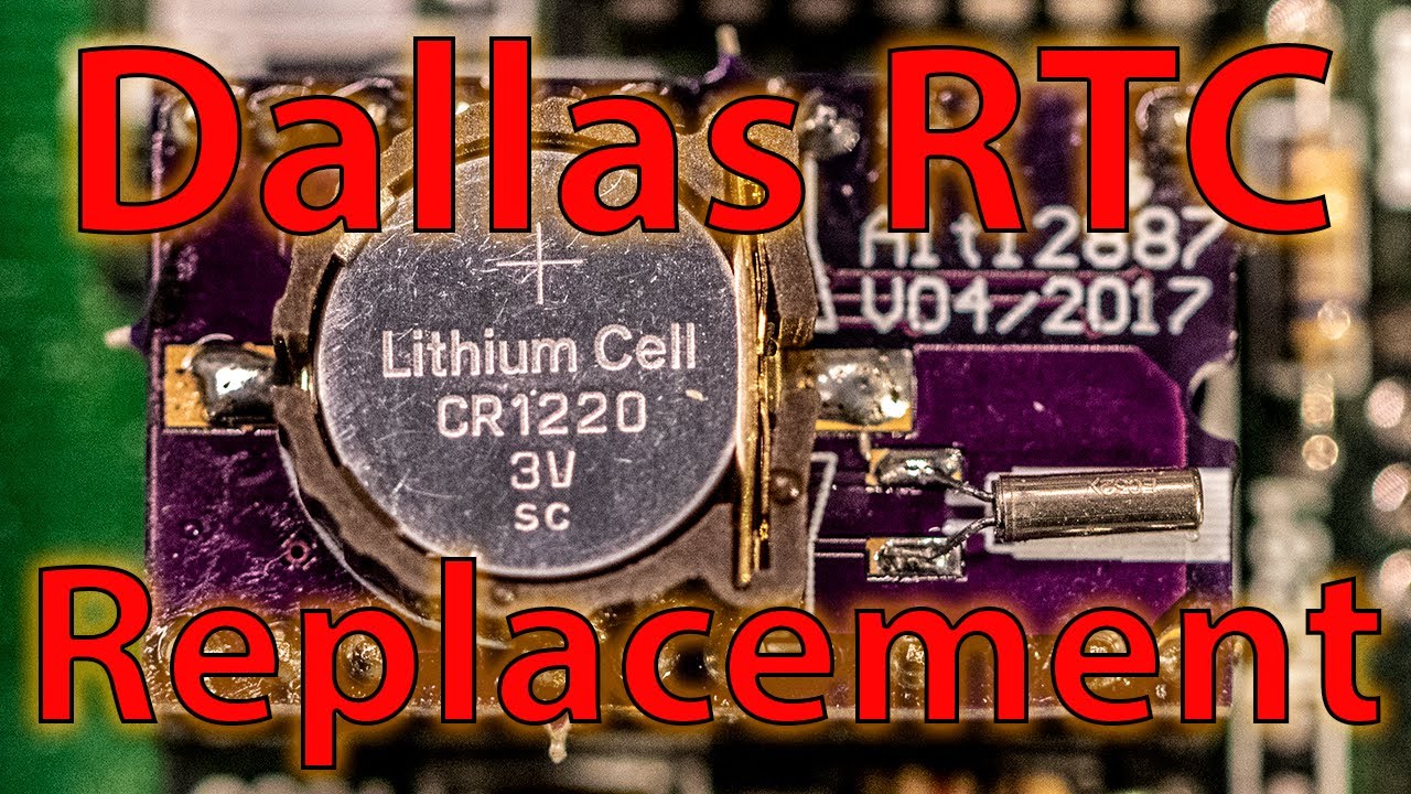 Dallas Realtime Clock Repair pt 2 - YouTube