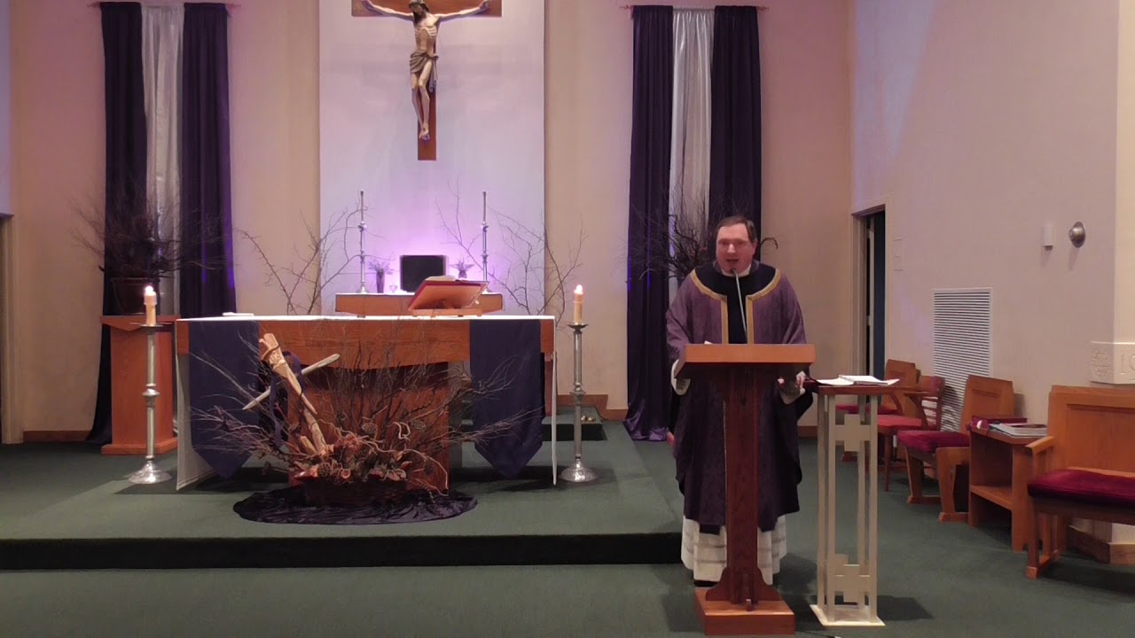 Daily Mass - Saturday of the Fourth Week of Lent - YouTube