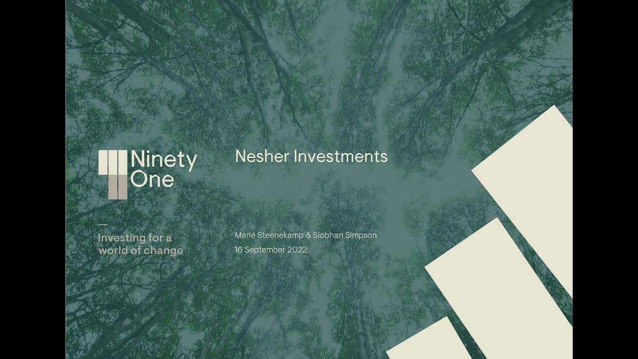 Nesher Investment & Ninety One - Webinar Sept 2022 - YouTube