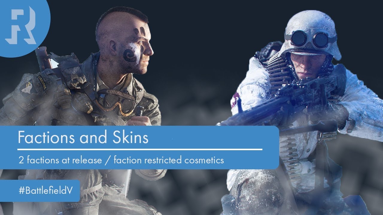 Battlefield 5 | Two Countries and Faction Specific Customization - YouTube
