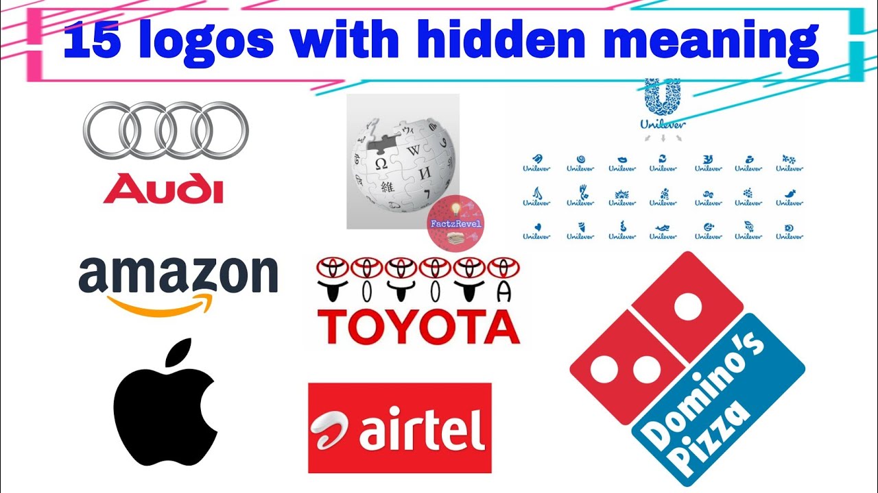 15 Logos and their hidden meaning - YouTube