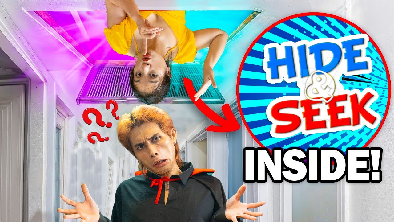 EXTREME HIDE AND SEEK!! Where Is Wednesday & Genie !? Vampire Is ...