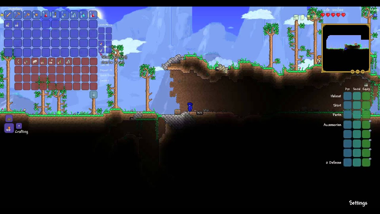 Getting Started in Terraria - YouTube