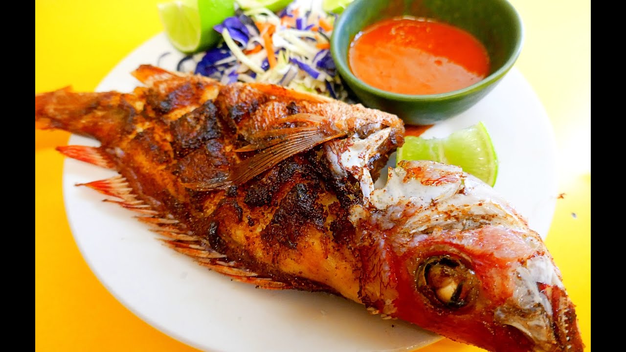 Fried Peri Peri Whole Fish - YouTube