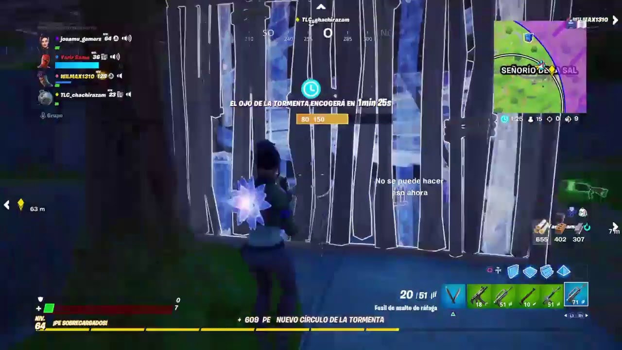 Fortnite temporada 3 capítulo 2 josamu y cyber-y64 - YouTube