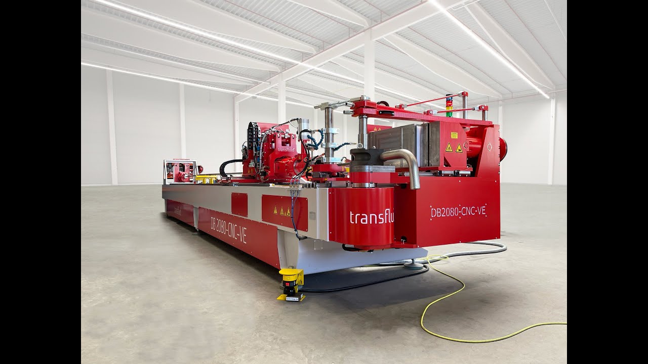 transfluid DB-2080 CNC VE [an absolute powerhouse of machine] - YouTube