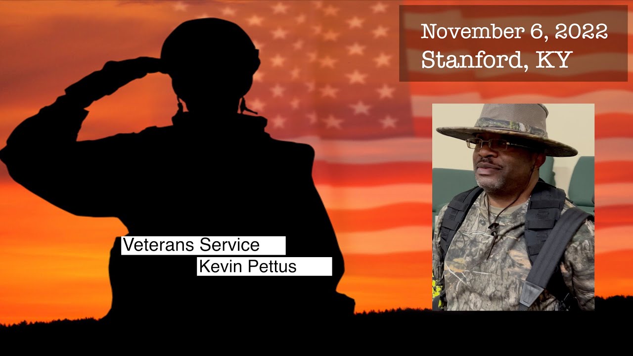 Veterans Service 2022 with Dr. Kevin Pettus - YouTube