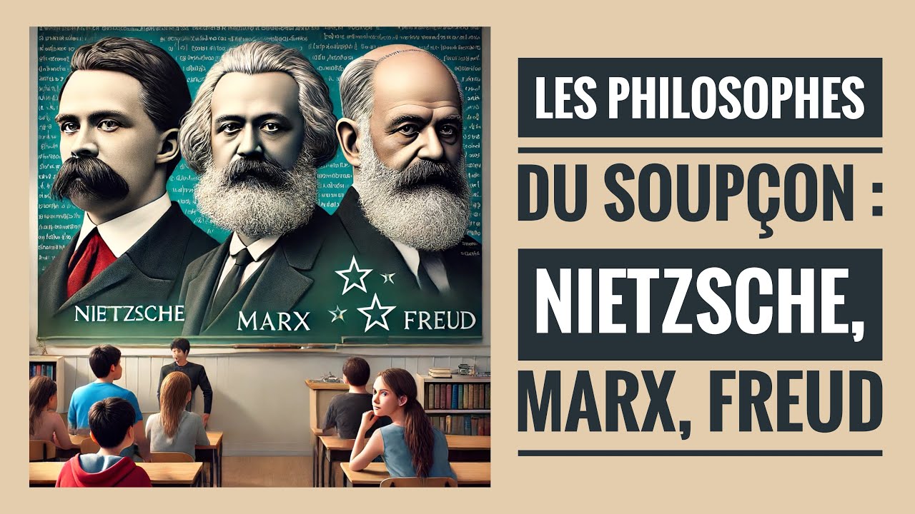 48/52 👑 Les philosophes du soupçon : Nietzsche, Marx, Freud - YouTube