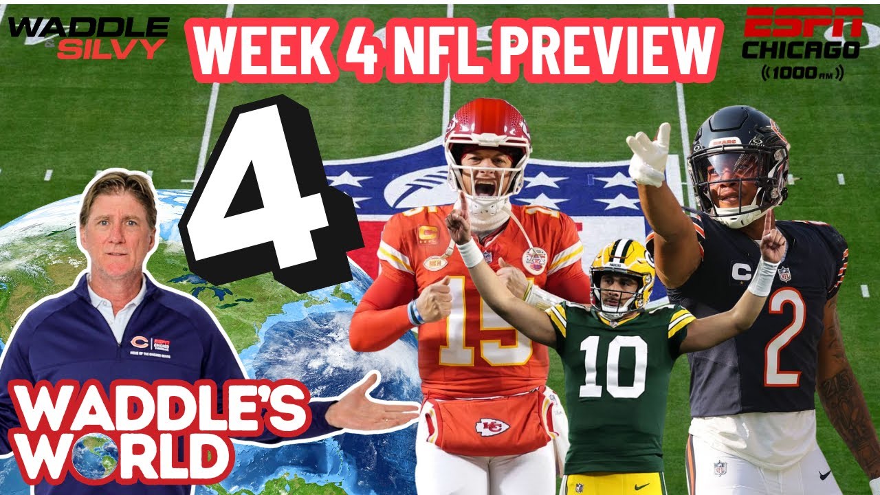 Full Week 4 NFL Preview | Waddle's World - YouTube