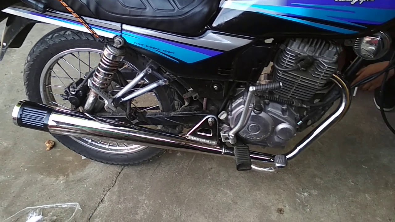 JBT knalpot GL pro kleper - YouTube