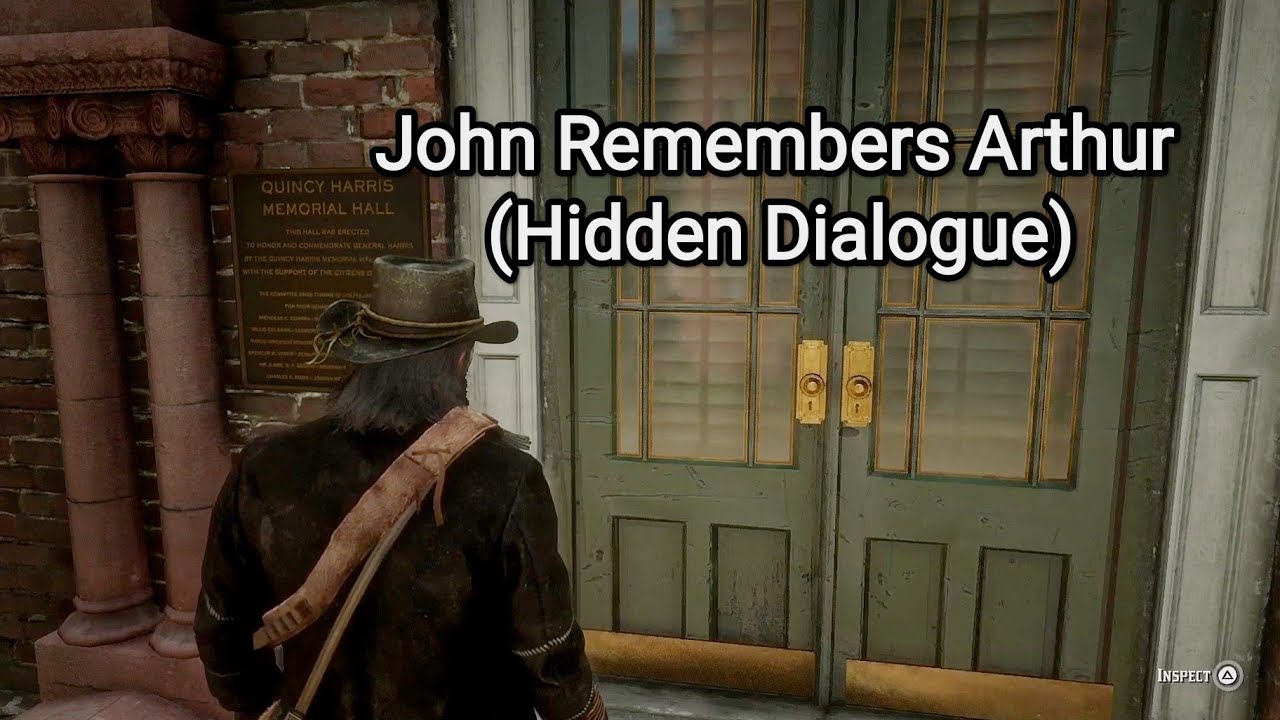 Missable Dialogue a Lot of Players Have missed In Epilogue (Quincy ...
