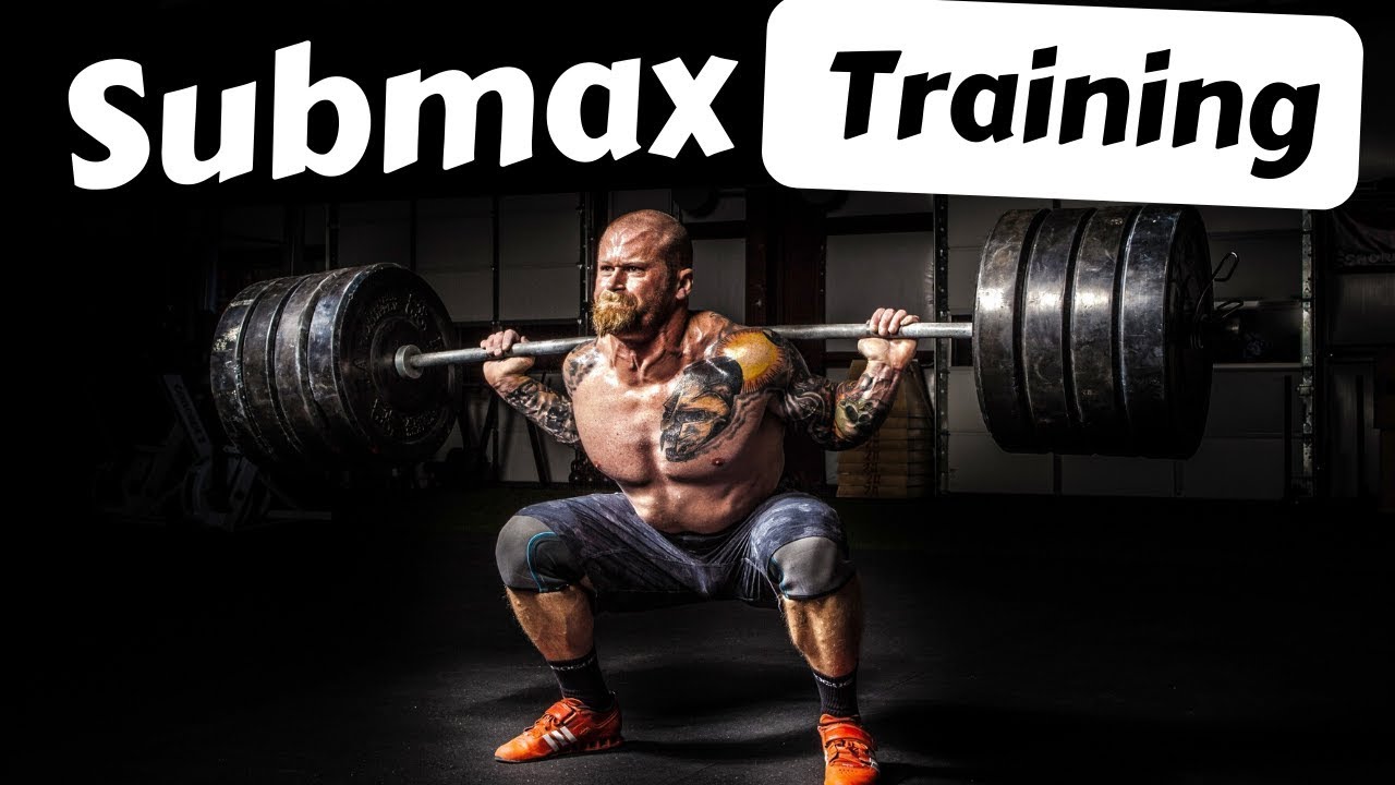 Why Sub Maximal Training Is The BEST For Getting Stronger - YouTube