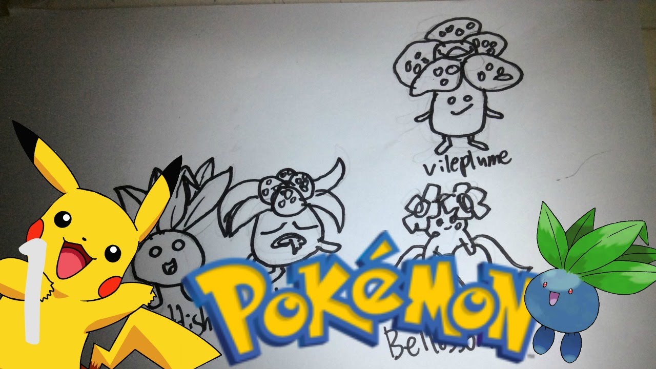 Pokemon: Oddish Evolution Line (1) - YouTube