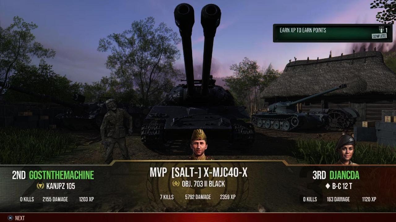 World of Tanks - OBJ-703-II Black Ace on Prok - YouTube