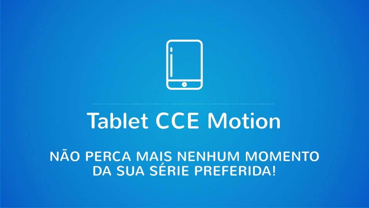 Tablet CCE Motion TR72P Rosa - Saldão da Informática - YouTube