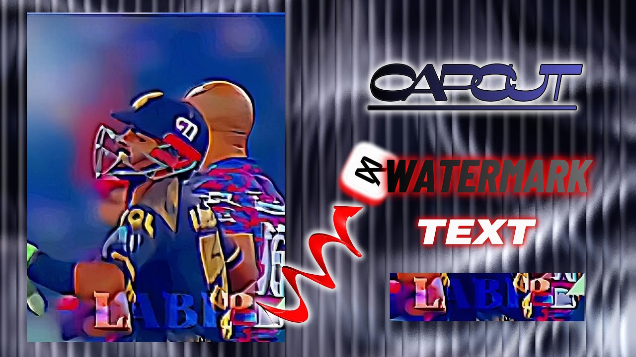 How To Make Watermark Text on Cap Cut | Cap Cut Tutorial | Watermark ...