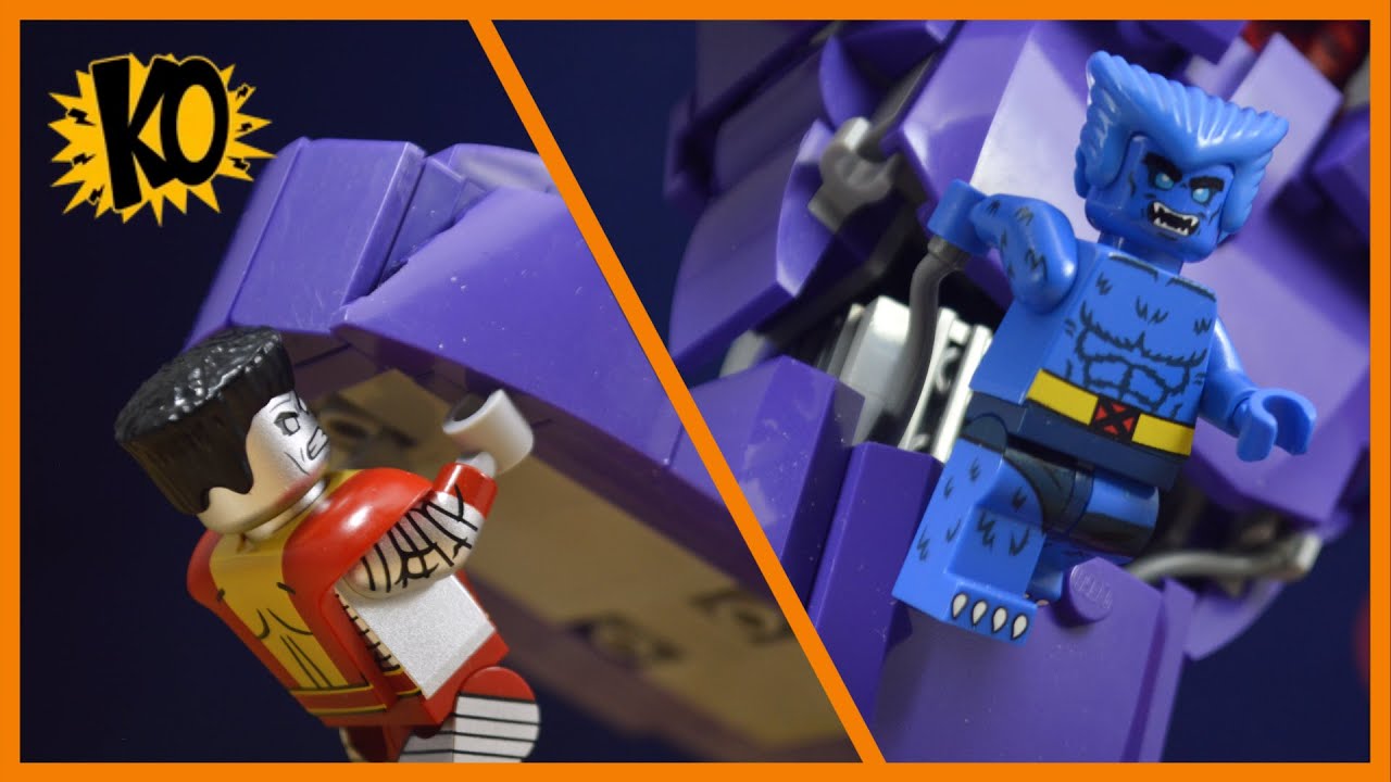 Custom Lego Beast and Colossus (Uncanny X-Men Minifigures by KO Custom ...