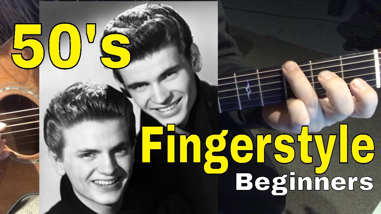 Learn the #1 Chord Progression of the 50’s- Fingerstyle: Lesson 1 - YouTube