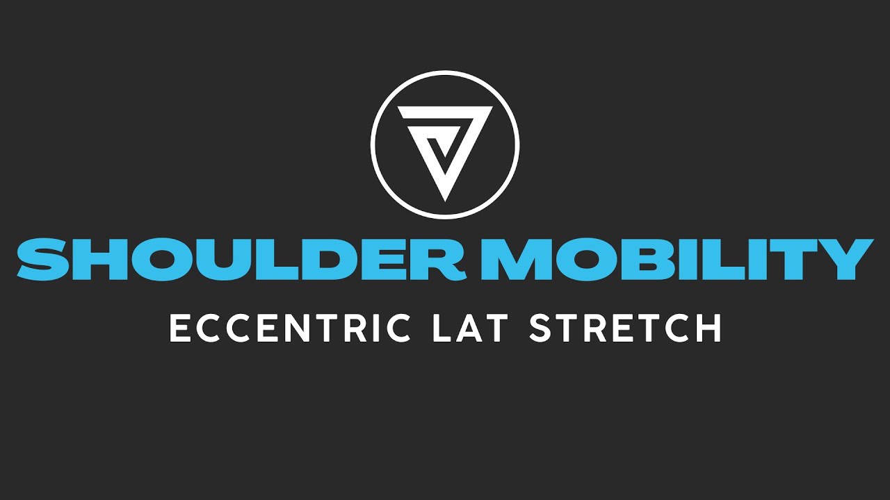 Eccentric Lat Stretch - YouTube