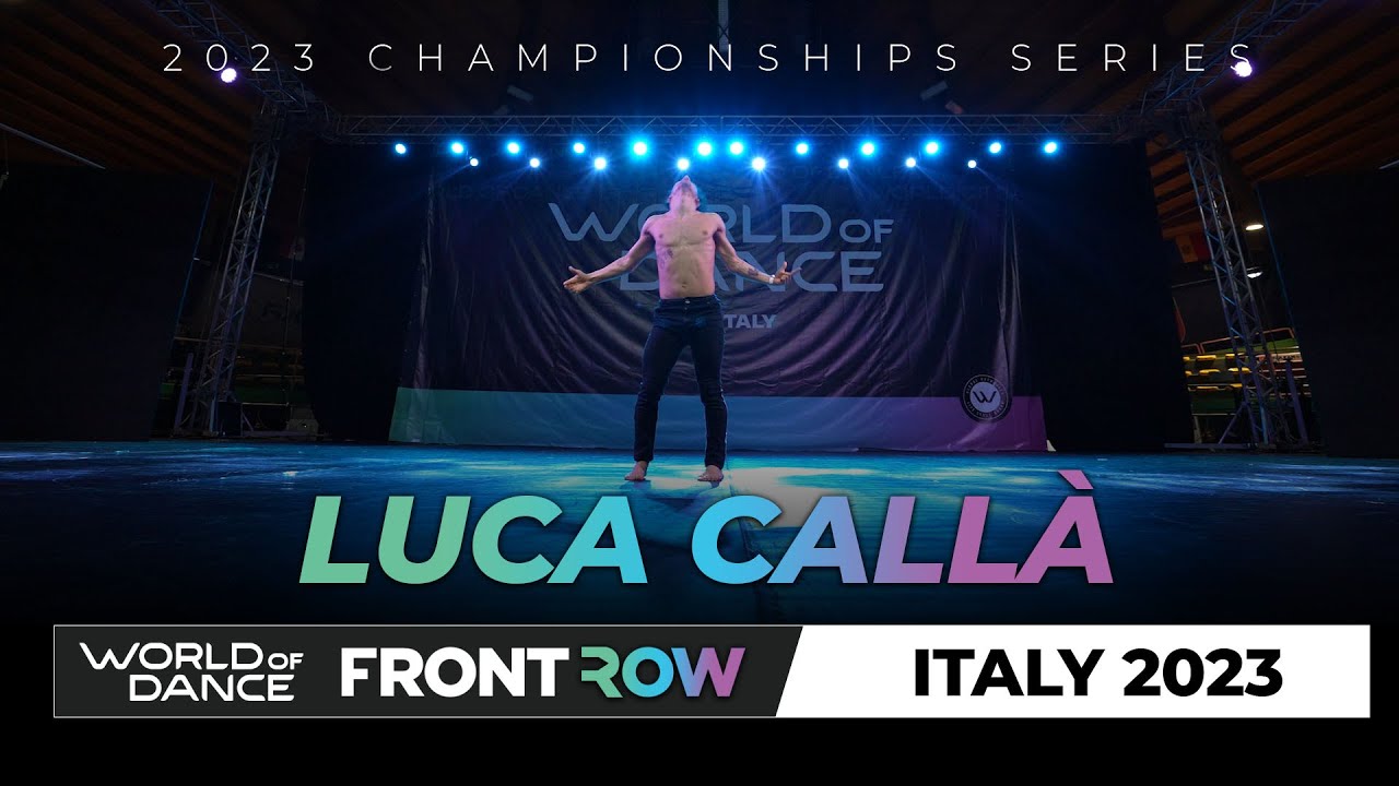Luca Callà | FrontRow | Upper Division | World of Dance Italy 2023 | # ...