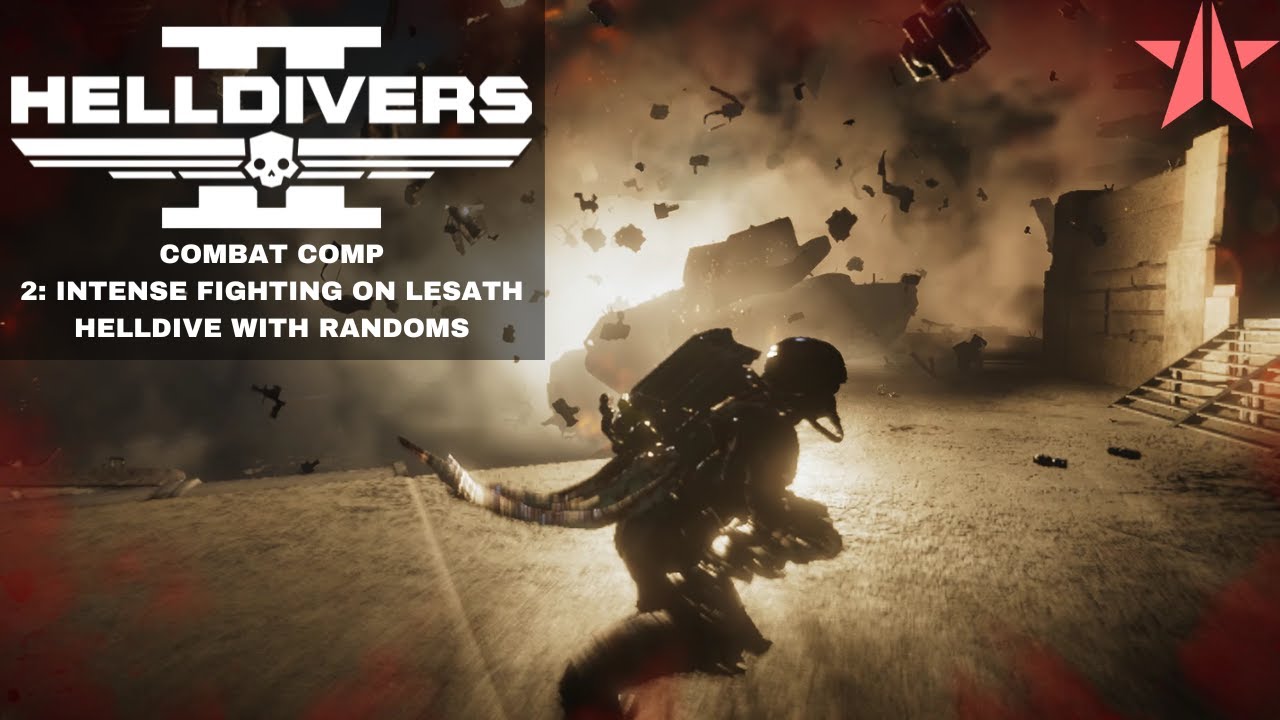 Helldivers 2 | Combat Comp No. 2 | Intense Fighting on Lesath - YouTube