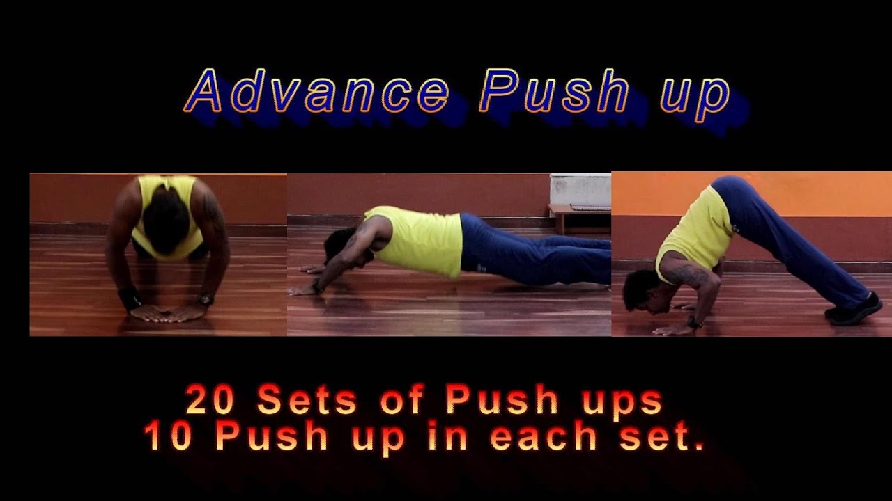 How to Do Push Ups | Advance Push-Ups | Push Up Variations | தண்டால் ...