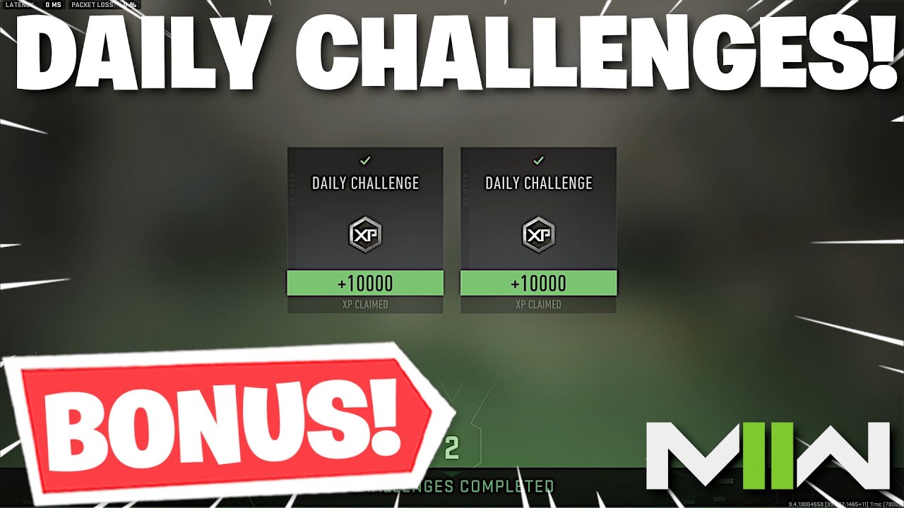 Modern Warfare 2 - You NEED To START Doing Your Daily & Bonus ...