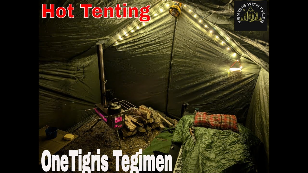 Hot Tenting in the Onetigris Tegimen - YouTube