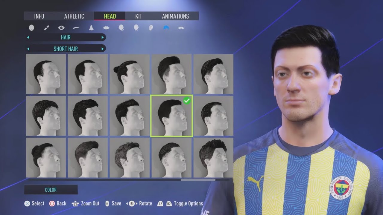 Fifa 22 How To Make Mesut Ozil Pro Clubs Look Alike Youtube