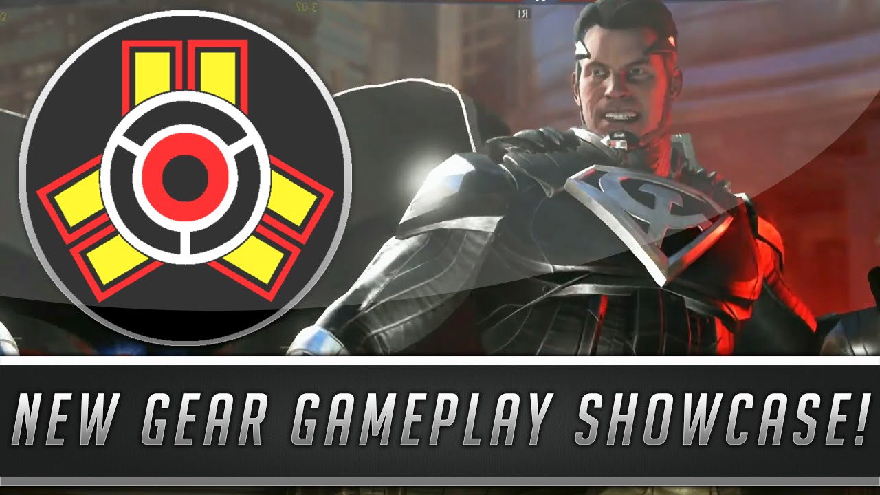 Injustice 2: New Superman vs Atrocitus Gameplay w/ Fully Upgraded Gear ...