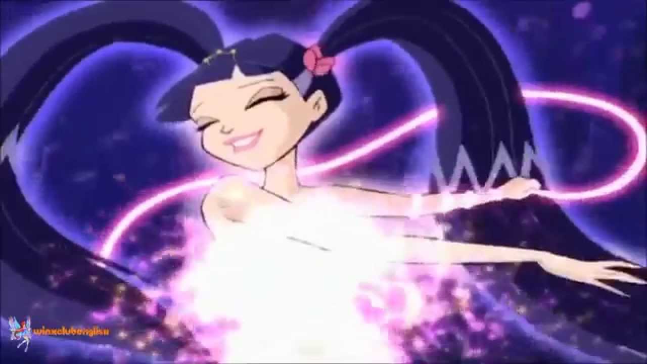 Winx Club Miusa's all Transformations (Up to Butterflix) - YouTube