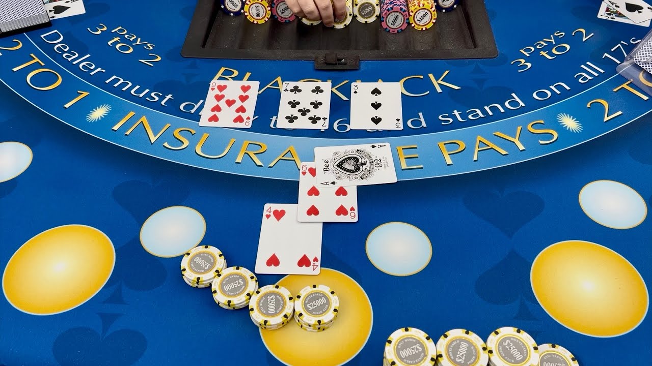 INCREDIBLE $1,500,000 HIGH STAKES BLACKJACK WIN WITH AMAZING $400,000 ...