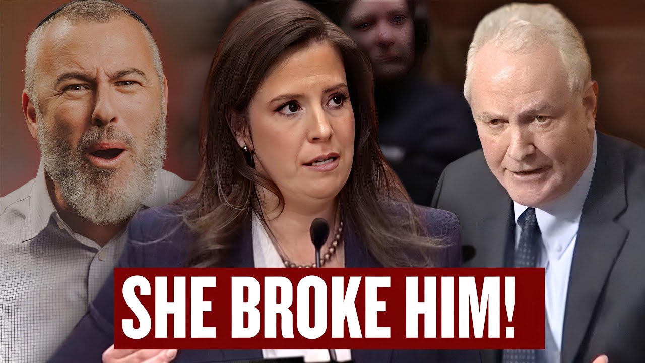 Elise Stefanik TEACHES Senator To READ HIS BIBLE! - YouTube