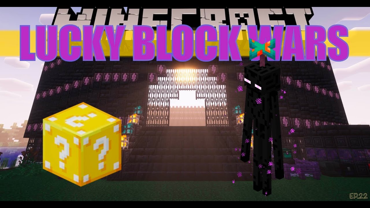 LUCKY BLOCK WARS | WARPED ENDERMAN Battle! - YouTube
